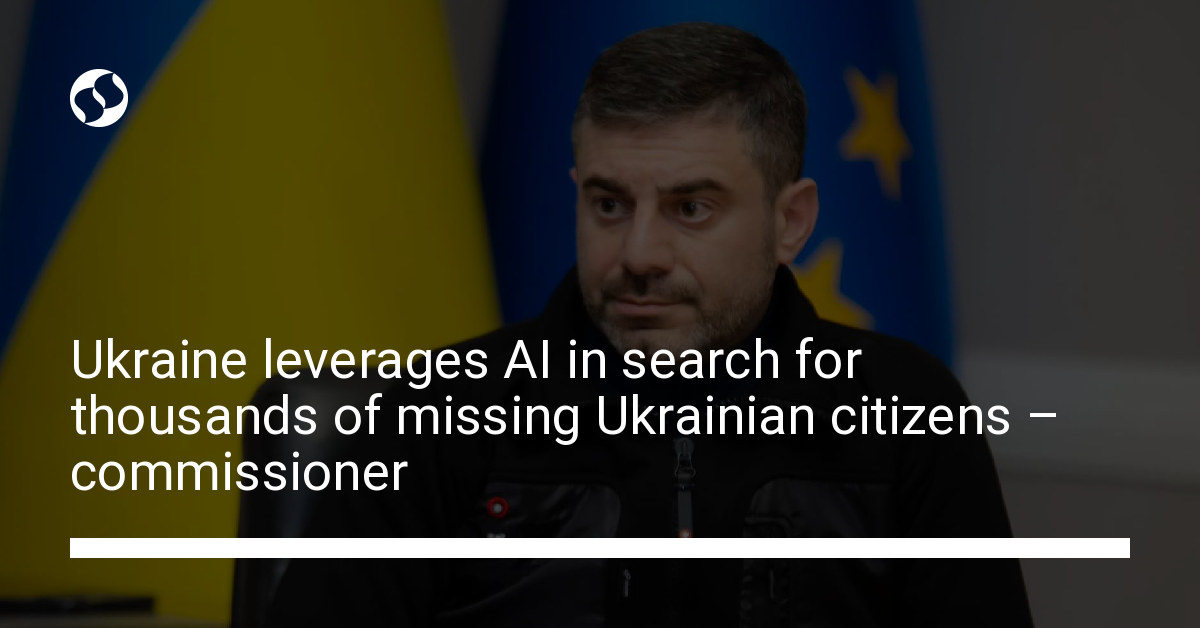 Ukraine leverages AI in search for thousands of missing Ukrainian ...