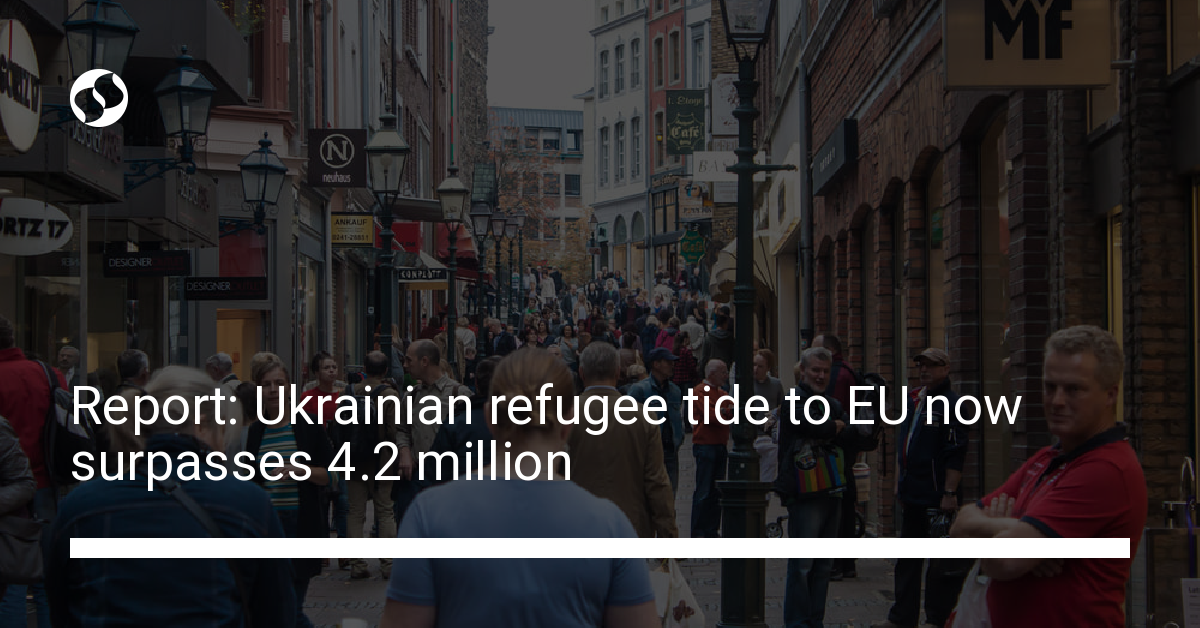 How many men and women from Ukraine have the status of temporary ...